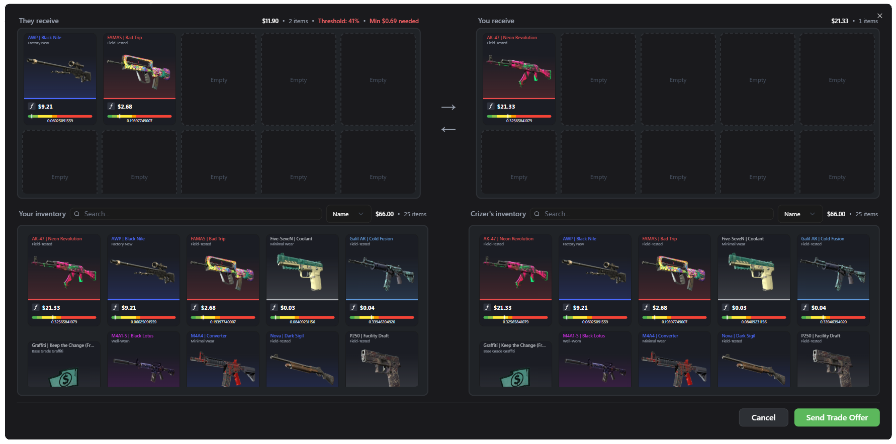 CSTRADER | THE #1 P2P CS TRADING MARKETPLACE